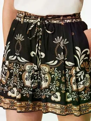 TWINSET Printed Shorts