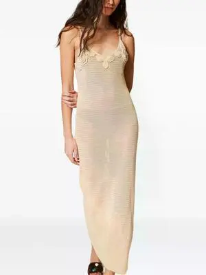 TWINSET Floral-appliqué Dress