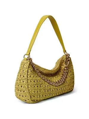 TWINSET Chain-detail Shoulder Bag - Yellow