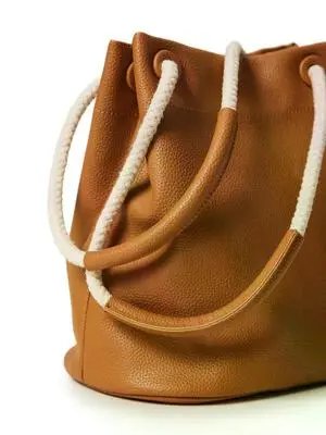 TWINSET Bucket Bag With Rope Handles - Brown