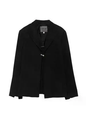 Versace 2000s Textured Blazer