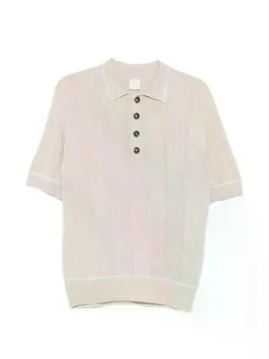 Eleventy Contrasting-trim Polo Shirt