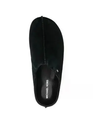Michael Kors Hensley Mule Slides - Black