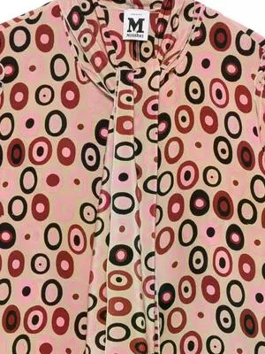 Missoni 2000s Patterned Silk Blouse