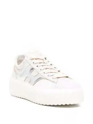 Hogan H-logo Leather Sneakers