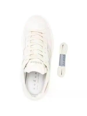 Hogan H-logo Leather Sneakers