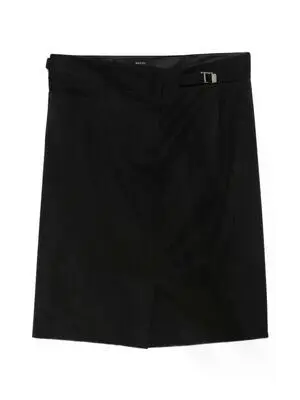 Gucci 1990s Pinstriped Skirt
