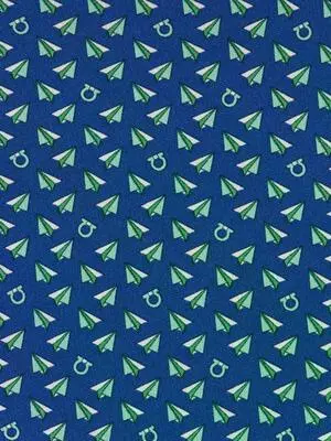 FERRAGAMO Printed Silk Neck Tie