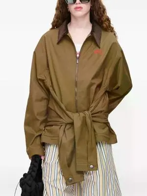 CHARLES JEFFREY Corduroy-collar Jacket - Neutrals