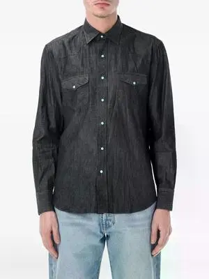 SALVATORE PICCOLO Texana Pocket Buttoned Shirt