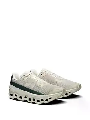 On Cloudmonster Void Logo-print Sneakers - Neutrals