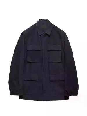 Prada Cotton Safari Jacket - Blue