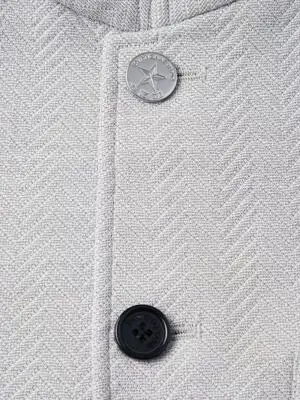 Shanghai Tang Button-detailed Jacket - Grey
