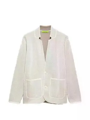 Shanghai Tang Tang Button-pocket Blazer - Neutrals