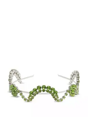 Simone Rocha Sepal Crystal-embellished Headband - Silver