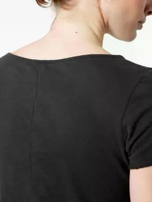 American Vintage V-neck Short-sleeve T-shirt - Black