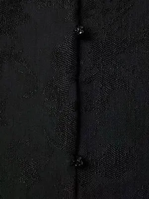 Shanghai Tang Jacquard Short Sleeve Jacket