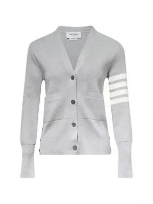 Thom Browne Milano Stitch Cardigan - Grey