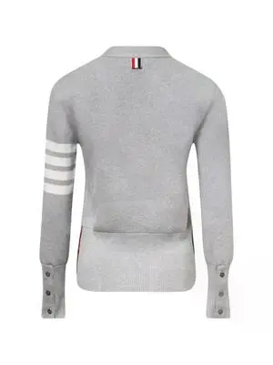 Thom Browne Milano Stitch Cardigan - Grey