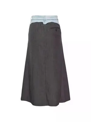 MAISON MARGIELA Tailoring Long Wool Skirt
