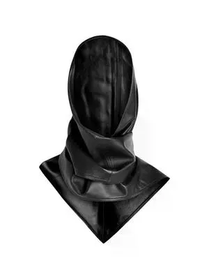 Nour Hammour Leather Balaclava