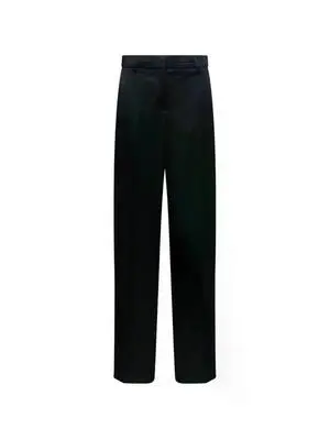 Stella McCartney Satin High-waist Trousers