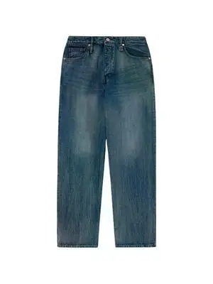 WOOYOUNGMI Washed Jeans - Blue