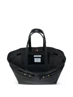 Thom Browne Cabas Tote Bag - Black