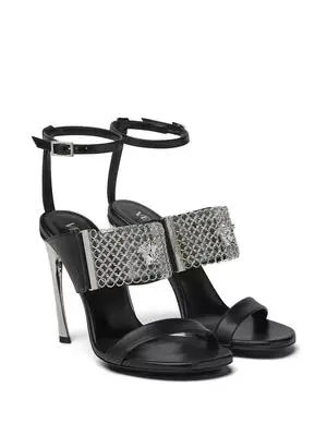 Versace Pincer Heeled Sandals