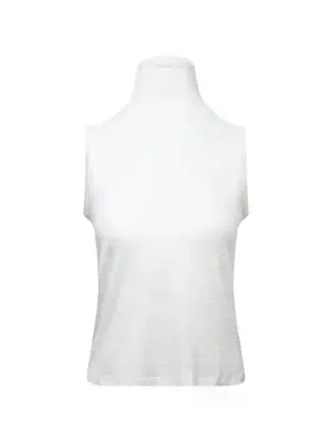 Rag & Bone Turtleneck Tank Top - White