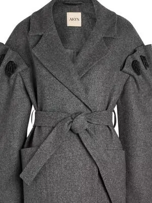 AKYN Zaria Belted Coat
