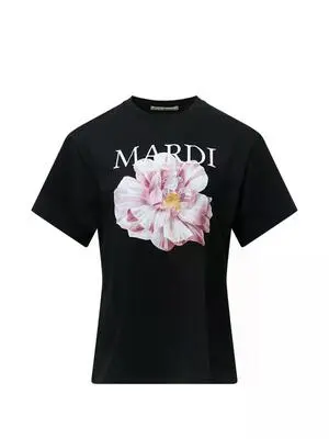 MARDI MERCREDI LES PETITES Roses Print T-shirt