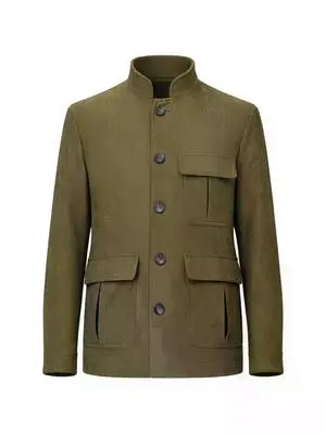 DOPPIAA Patch Pocket Jacket - Green