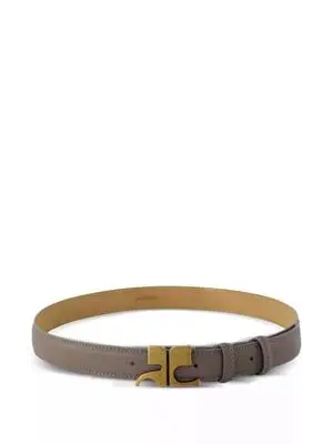 COURREGES Leather Belt - Grey