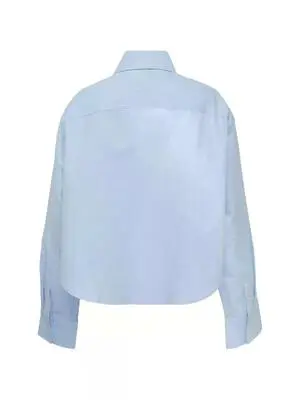 Ami Oversized Cropped Shirt