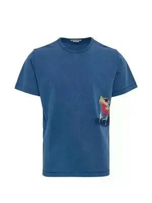 JW Anderson Peeking Frog T-shirt - Blue