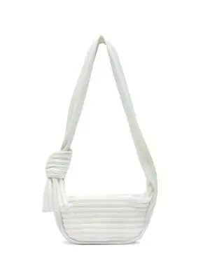 Issey Miyake Knot-detail Shoulder Bag - White