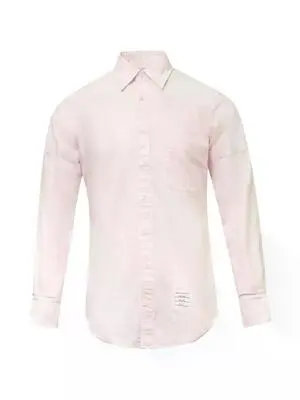 Thom Browne Long-sleeve Button-down Shirt - Pink