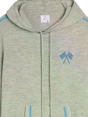 AN-Y1 Hooded Embroidered Sweater