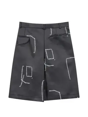 BLACK COMME DES GARÇONS Buckled Shorts