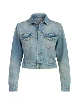 R13 Buttoned Denim Jacket - Blue