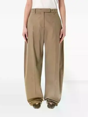 THELATEST Dina Belt-loop Trousers - Neutrals
