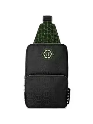 Philipp Plein Monogram Backpack - Black