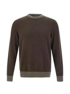 Peserico Ribbed Crew-neck Sweater