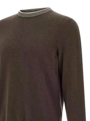 Peserico Ribbed Crew-neck Sweater