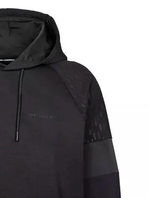 Karl Lagerfeld Paneled Hoodie