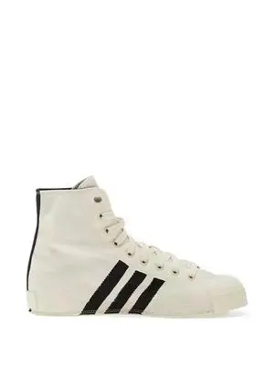Y3 Nizza Hi 3-stripes Sneakers - Neutrals