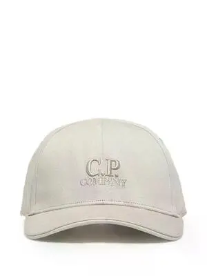 C.P. COMPANY Logo-embroidered Baseball Cap - Neutrals