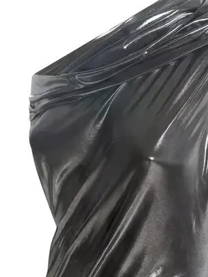 COLLINI MILANO One-shoulder Draped Dress