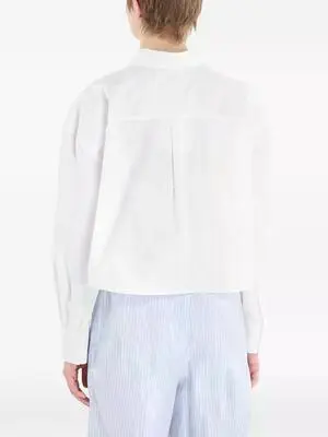 Calvin Klein Cropped Poplin Shirt